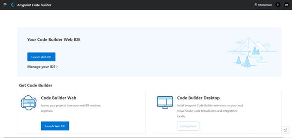 Let's start with MuleSoft Anypoint Code Builder.
